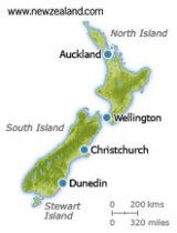 New Zealand Cities List - North Island and South Island Cities